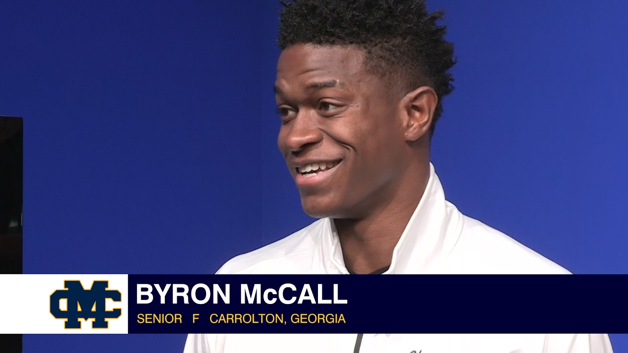 Men's Basketball: Byron McCall - YouTube