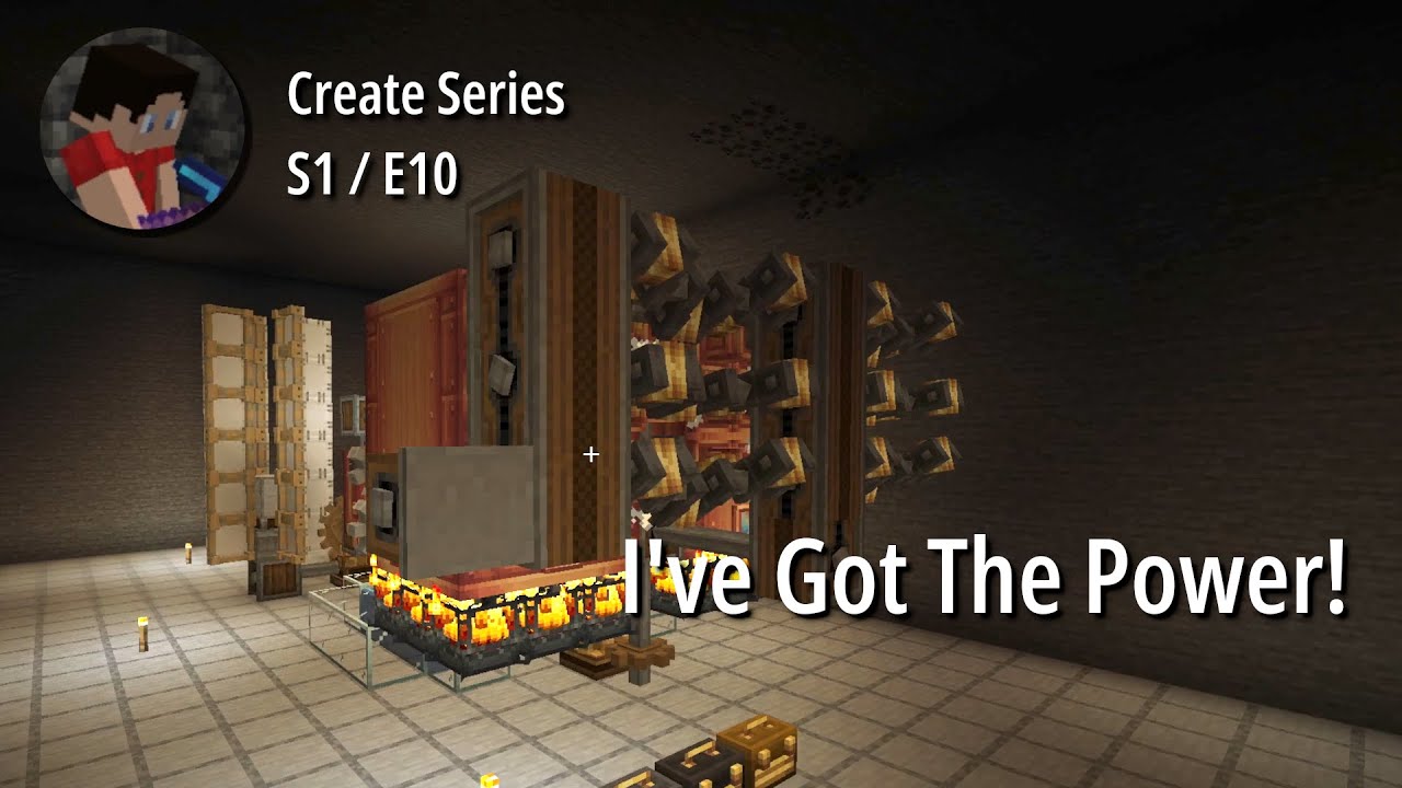 I've Got The Power! - Minecraft Create S1/E10 - YouTube