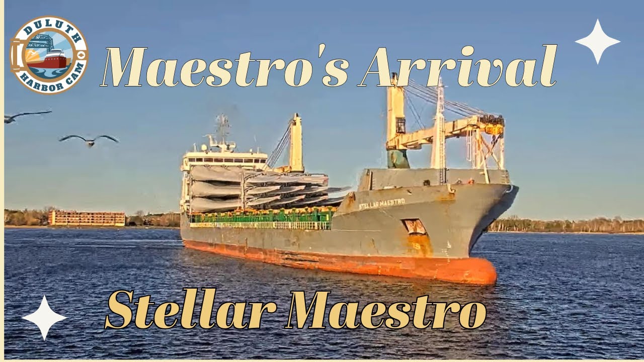 "Maestro Arrival" Stellar Maestro arrived in Duluth 05/09/2024 - YouTube