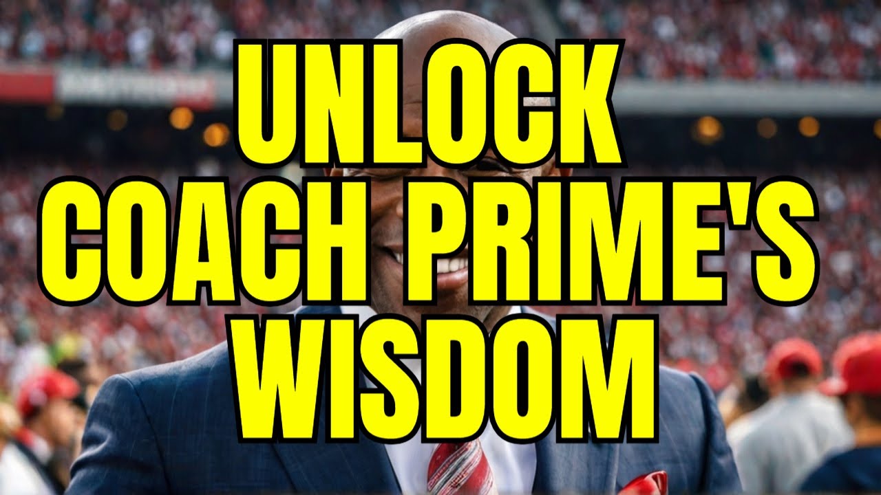 DEION SANDER'S SUCCESS SECRETS REVEALED - Coach Prime - YouTube