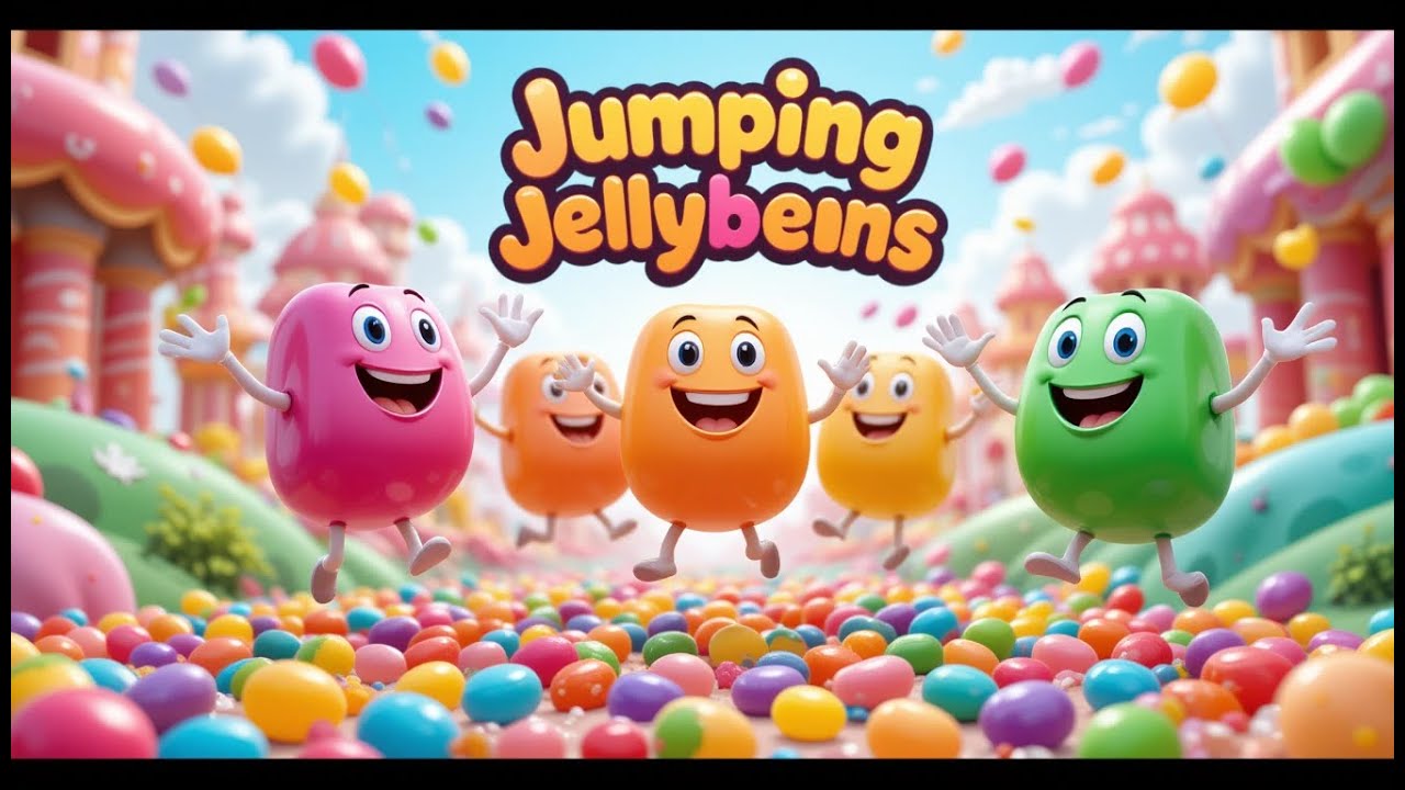 Jumping Jellybeans Song | Fun Energy for Kids - YouTube