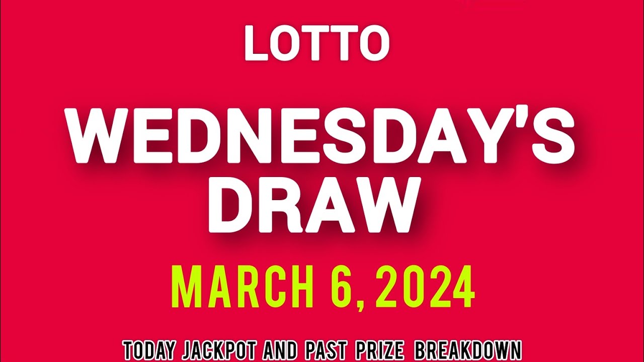 The National Lottery Lotto drawing for Wednesday 06 March 2024 - YouTube