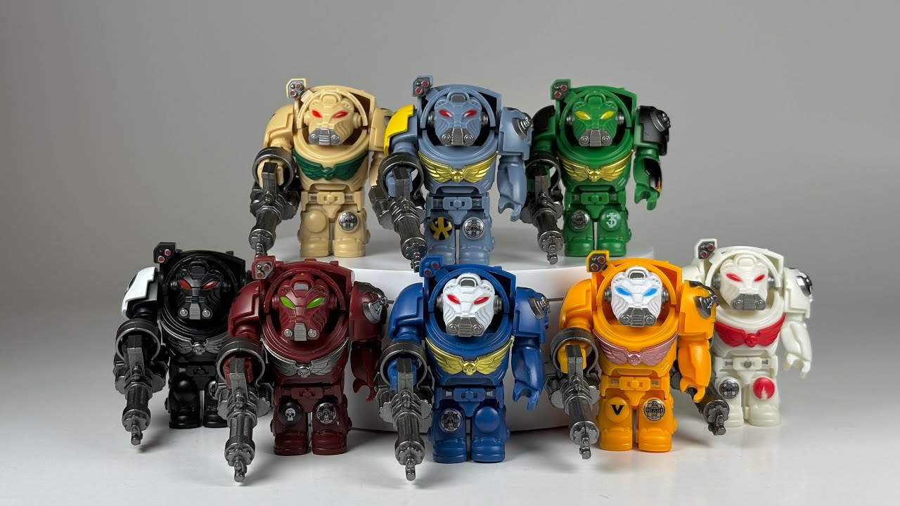 LEGO Warhammer 40K 戰鎚 Terminator - DY701-DY708 | Unofficial Minifigures ...