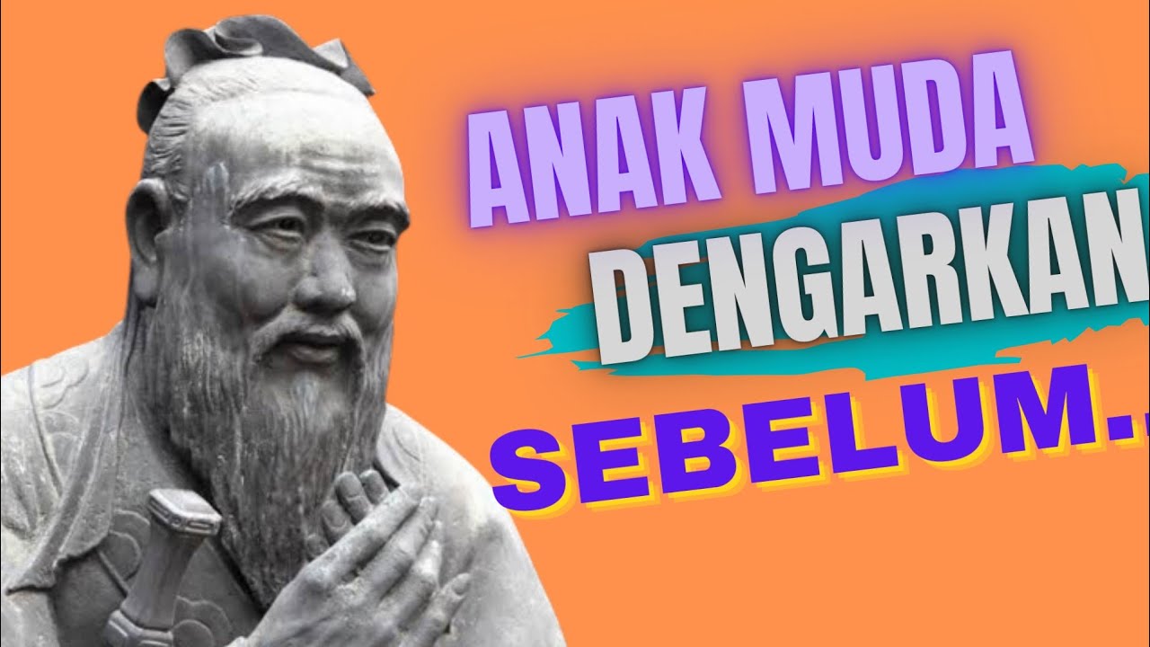ANAK MUDA DENGARKAN INI SEBELUM MENYESAL💥 QUOTE LAO TZE 💥 MOTIVASI ...