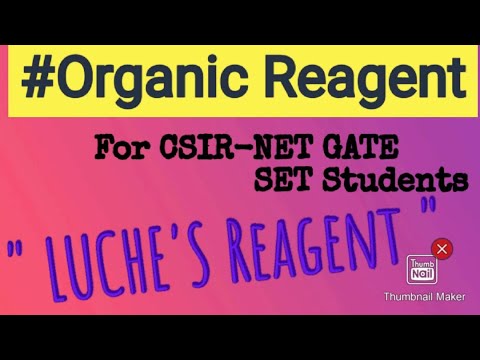3 Reduction # Reducing Agent # Organic Reagent # Luche reagent - YouTube