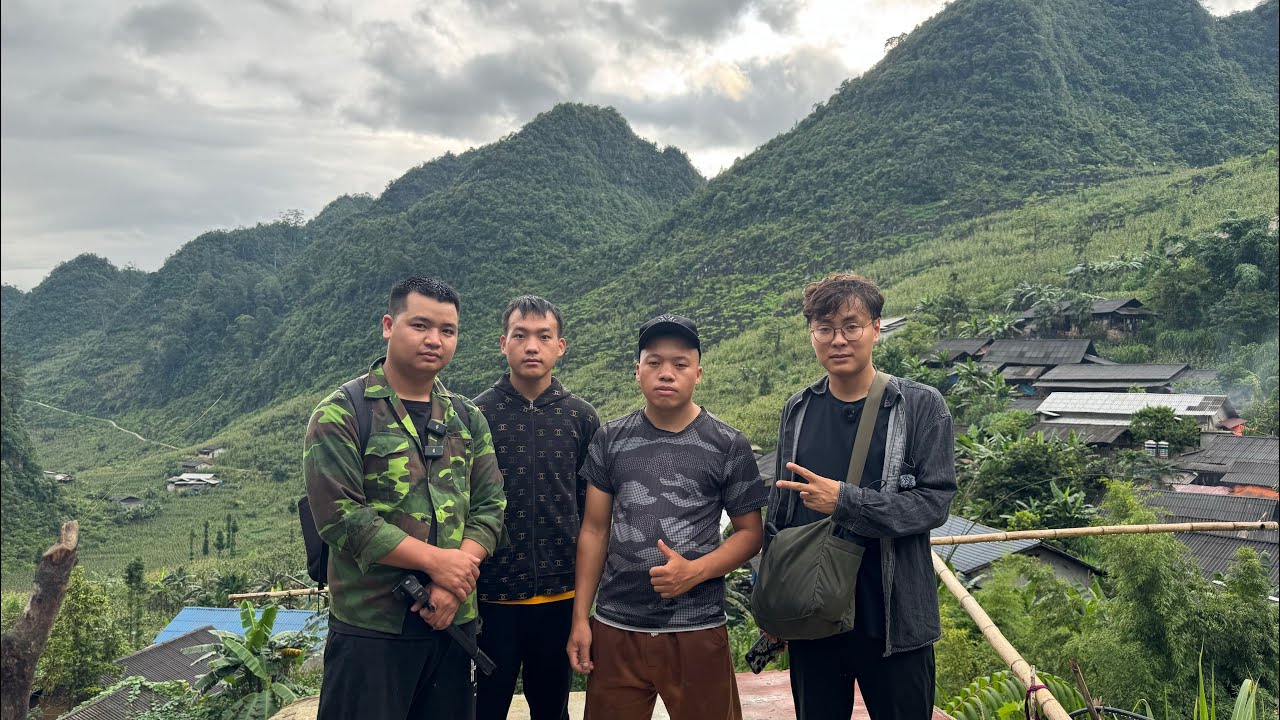 Cùng chao vlog khảo sát tuyến đường cho 5 hộ biệt lập trên đỉnh núi với ...