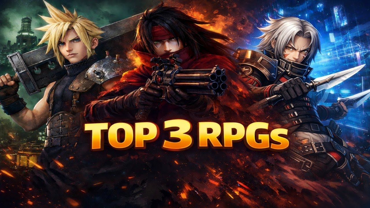 TOP 3 RPGs QUE MARCARAM MINHA INFÂNCIA. - YouTube