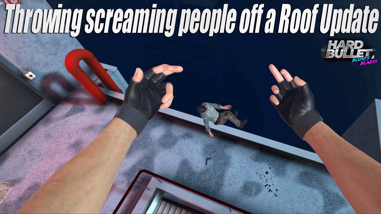 The New Rooftop Map update is Hilarious | Hard Bullet VR 4K Beta - YouTube
