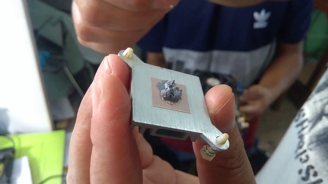 PC hang problem solved by cool down overheating Chipset - YouTube