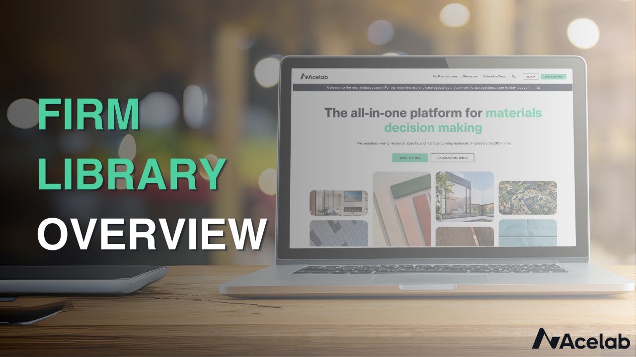 Firm Library Overview - YouTube
