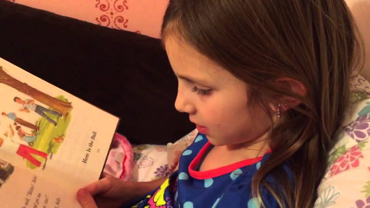 Natalya reading Dick and Jane stories - YouTube