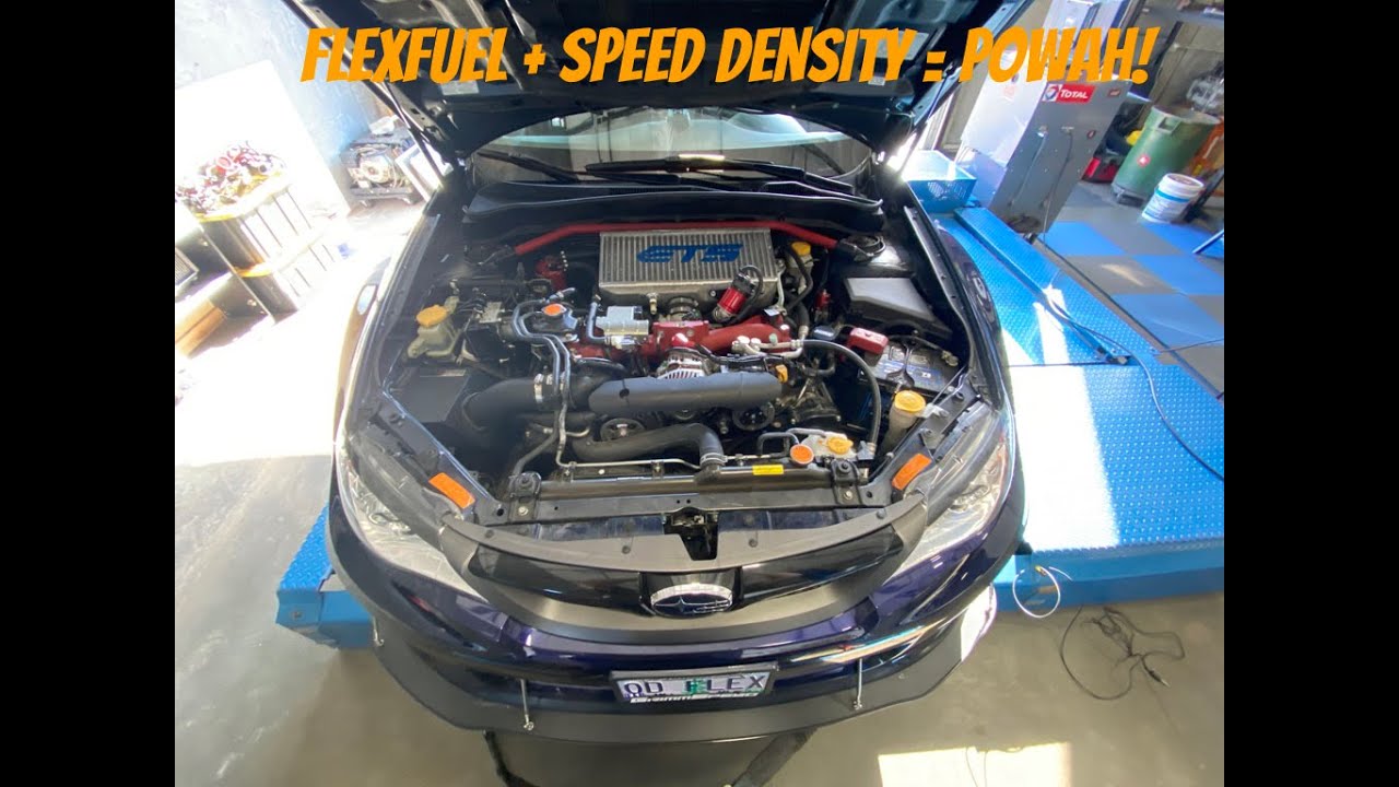 STI Full Flexfuel Speed Density Tuning Session - YouTube