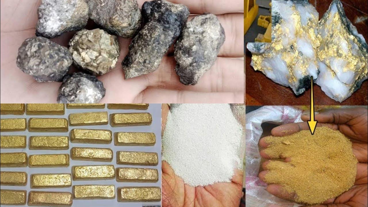 Super High Grade Gold , Platinum & Palladium Ores | How To Identify ...