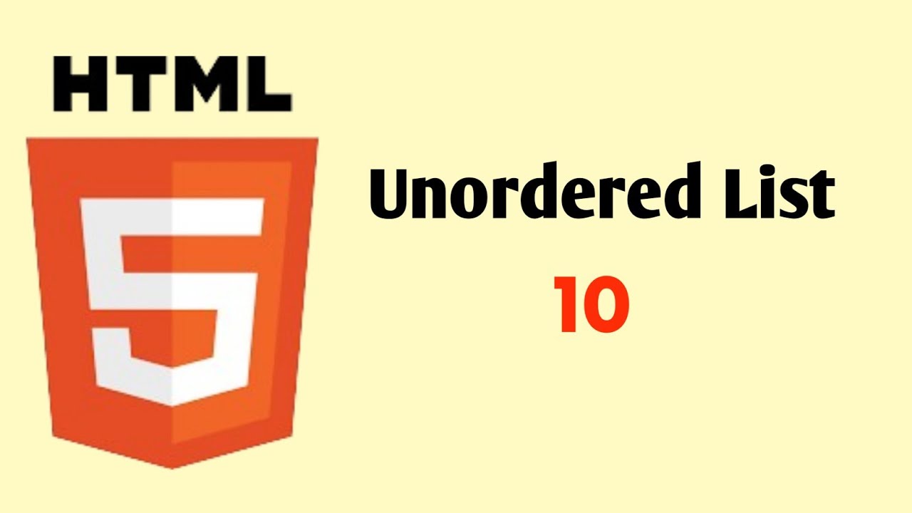 Unorder List In Html Html5 In Hindi Ibtech Youtube