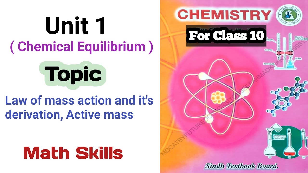 Law of mass action and it's derivation, Active mass Class 10 chapter 1 ...