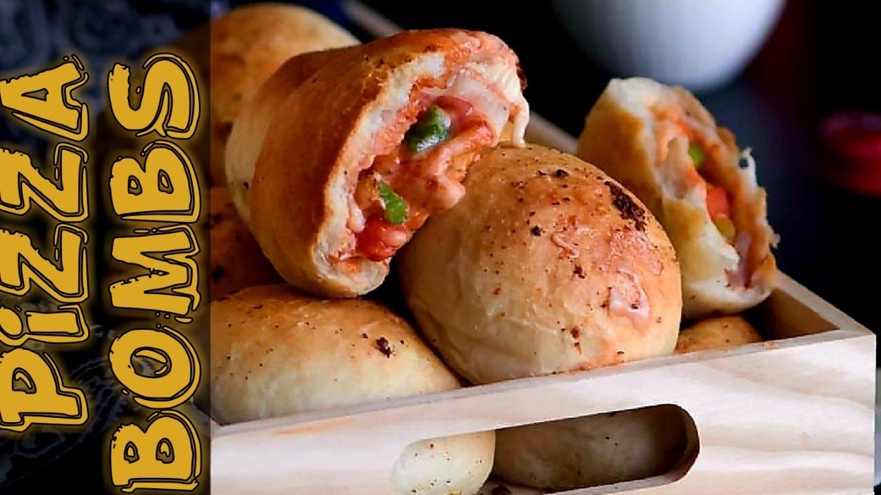 Pizza Bombs With Pizza Dough | Ramzan Recipe | By Food Mania - YouTube