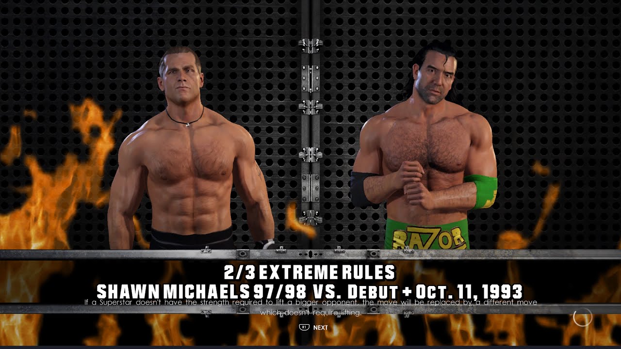 Shawn Michaels VS Razor Ramon First Round Tournament Match - YouTube