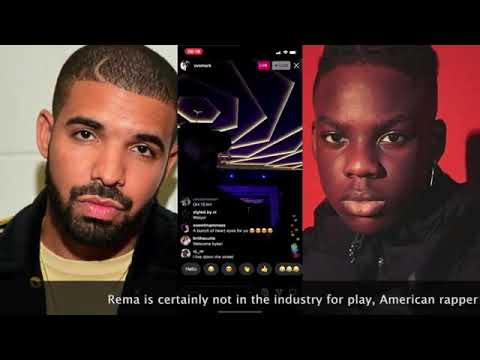 REMA COLLABORATES FINALLY WITH DRAKE - YouTube