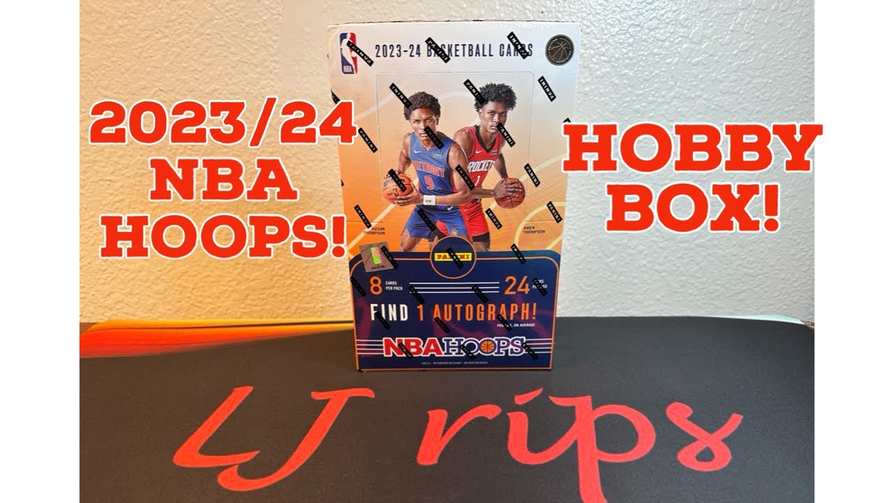 2023/24 NBA Hoops Hobby Box! Very fun rip! - YouTube