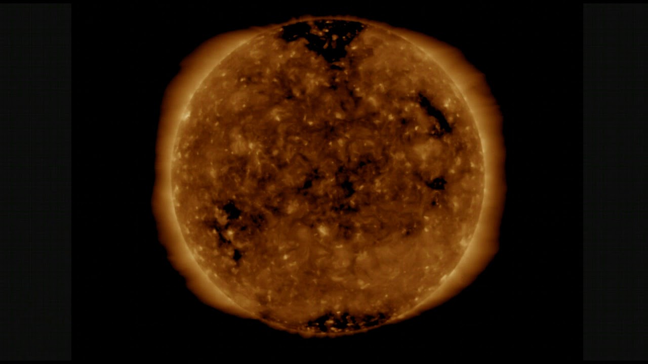 Elevated Solar Wind Stream Impacting the Earth - YouTube