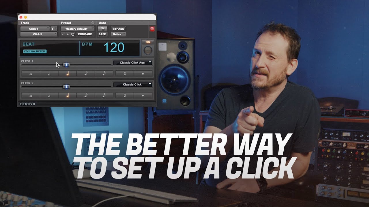 CLICK TRACK: Stop Using Pro Tools Metronome - YouTube