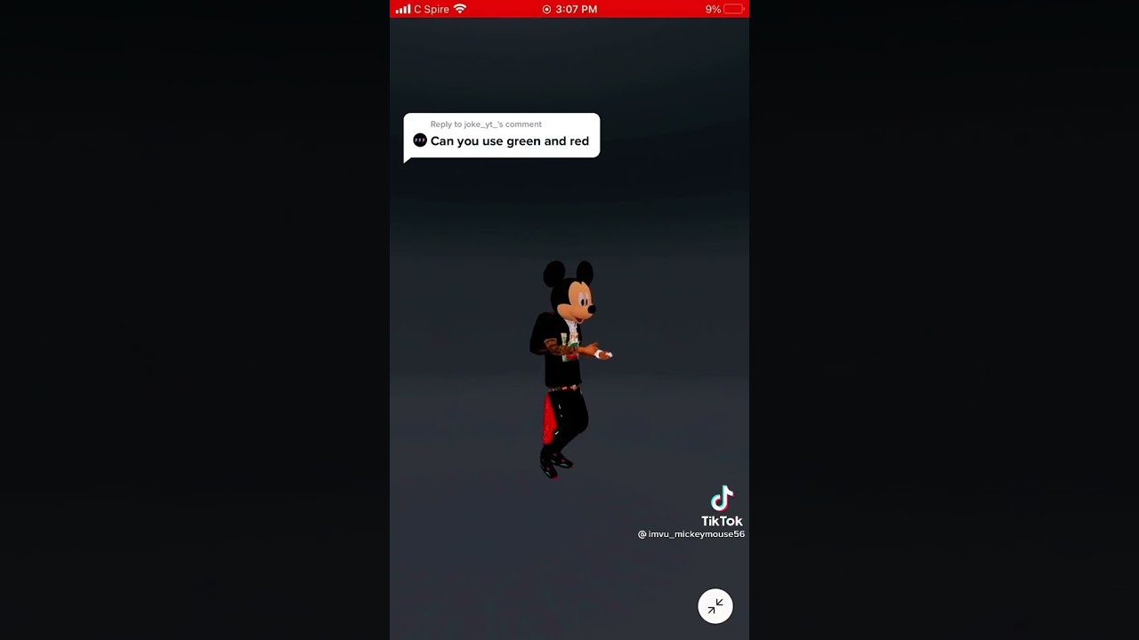Mickey Mouse IMVU - YouTube