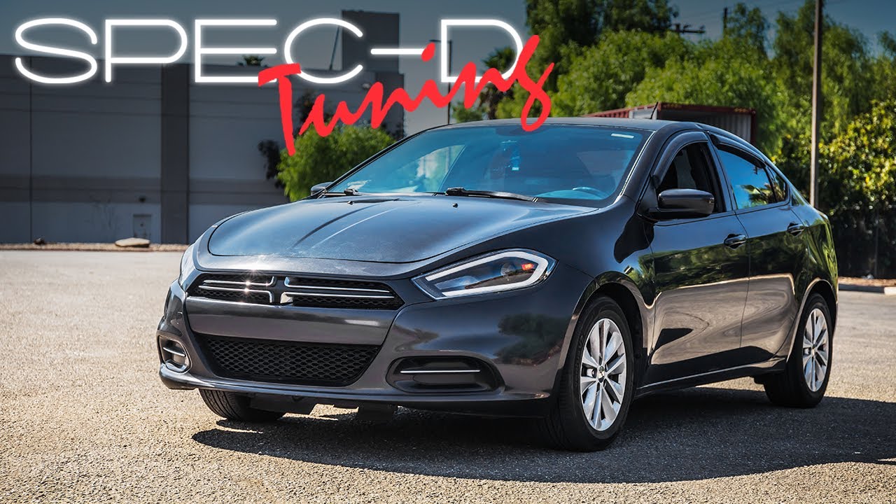 SPECDTUNING LIGHTING TEST VIDEO: 2013-2016 DODGE DART PROJECTOR ...