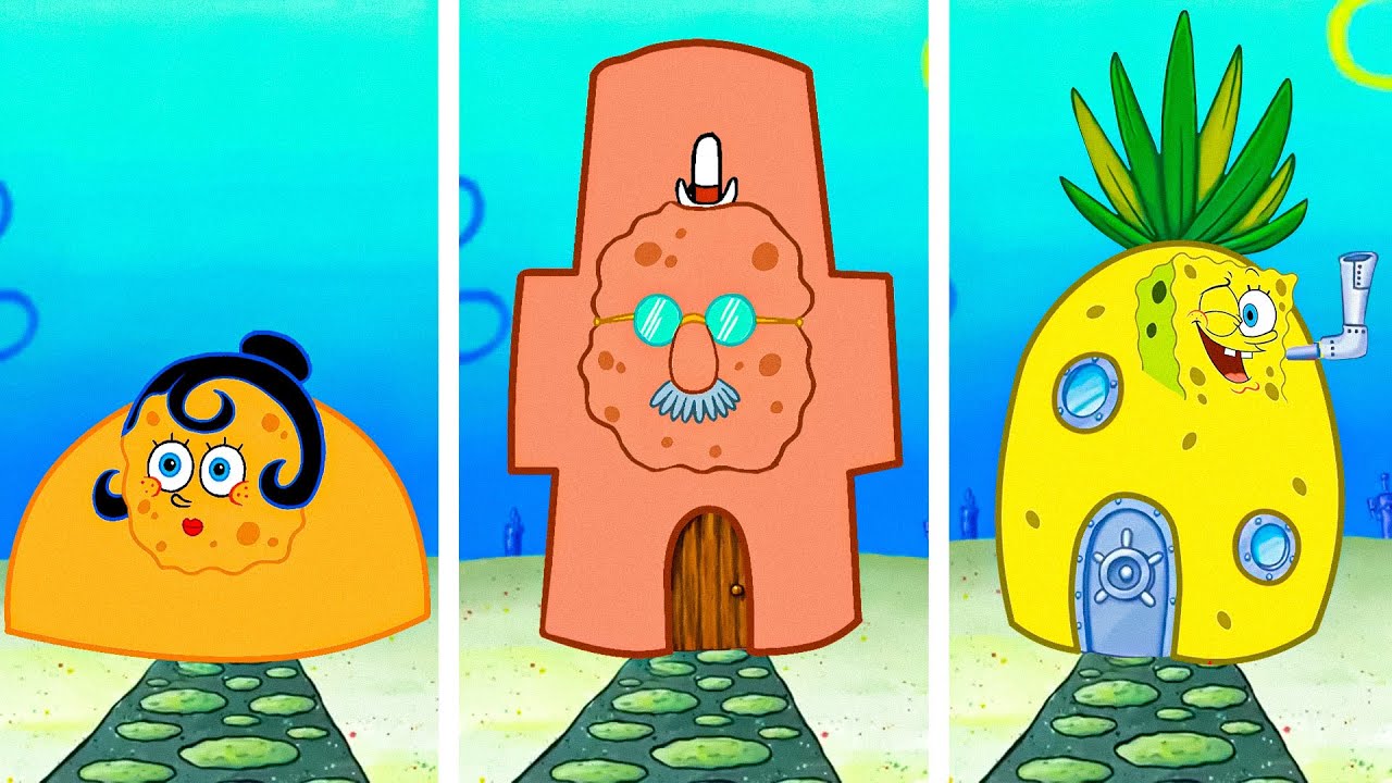 Fake house family Spongebob meme 2 - YouTube
