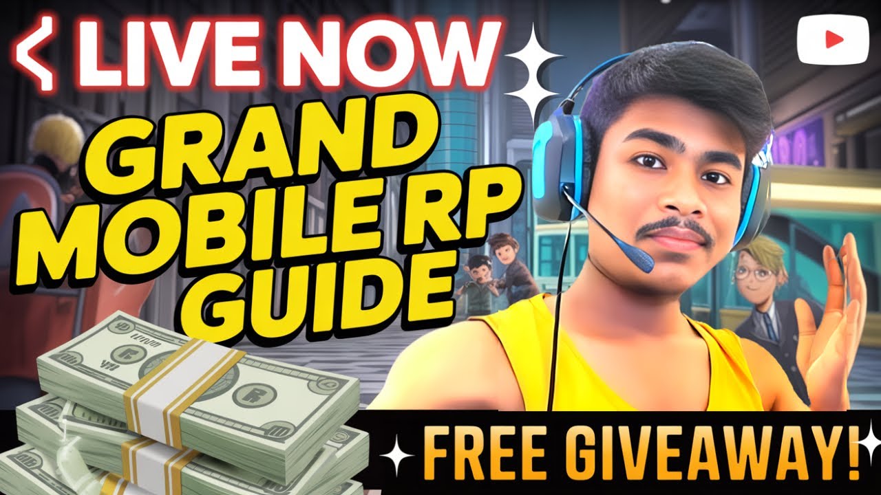 Live Grand Mobile RP Giveaway | GTA Gameplay - YouTube