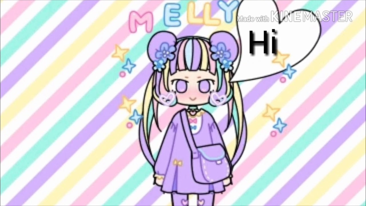 Animasi cute girls melly and nizel - YouTube