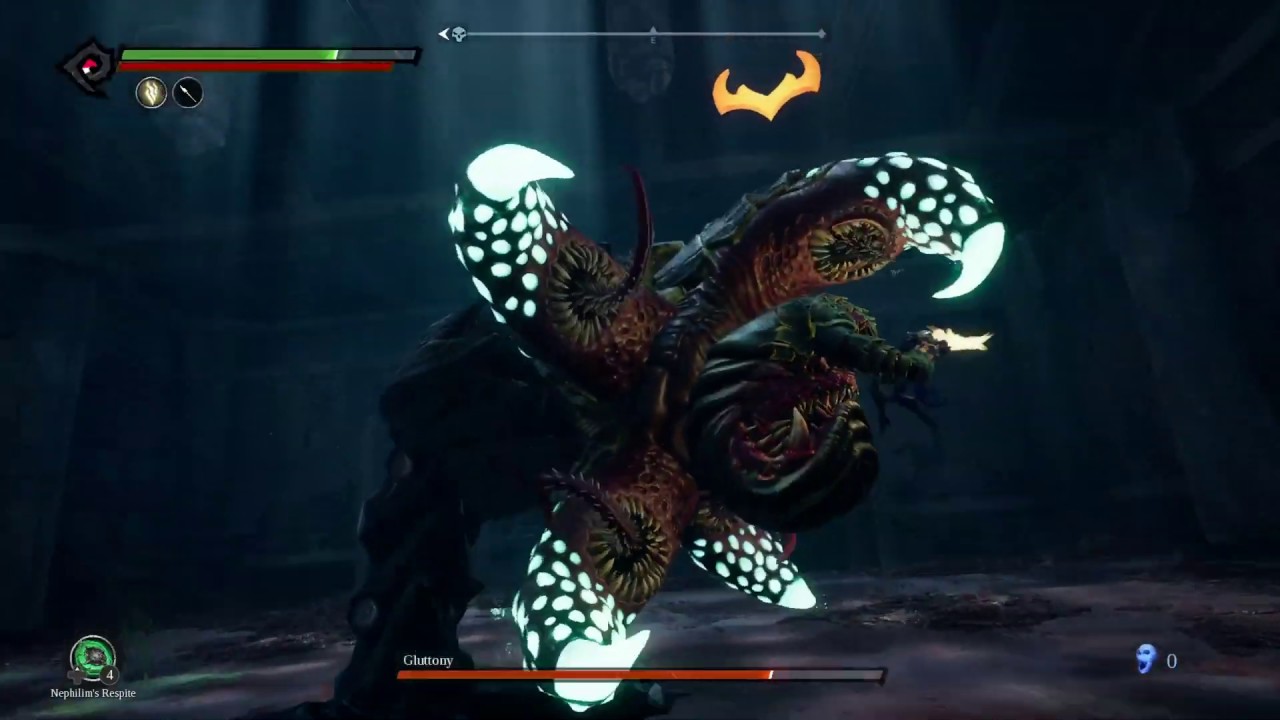 Darksiders 3 Gameplay Walkthrough - Epic Boss Battle With Gluttony Sin ...