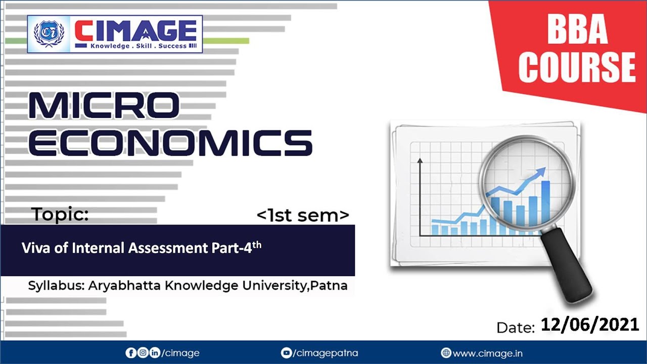 Micro Eco.(Viva of Internal Assessment Part-4th) BBA AKU 1st Sem., by ...