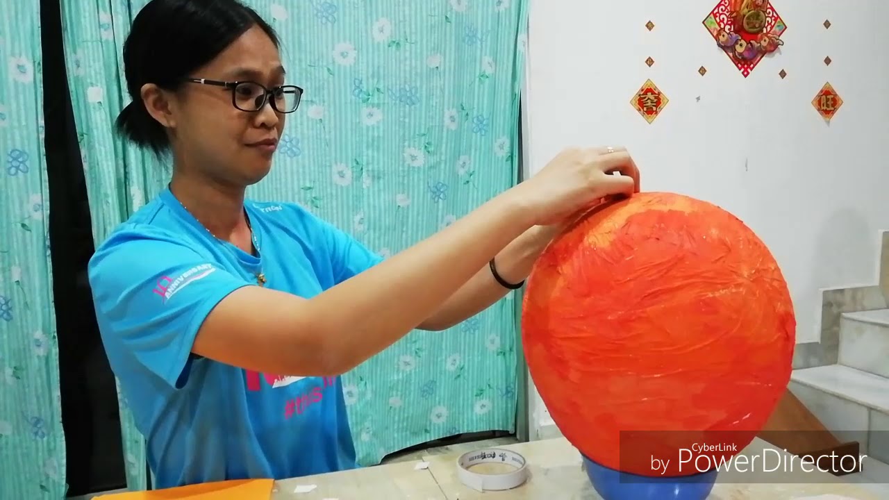 Paper mache cat - YouTube