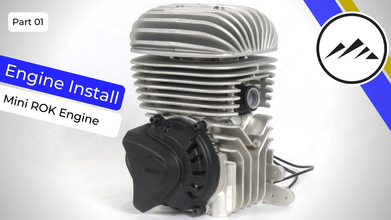 Installing Vortex Mini ROK Engine on a Go Kart - YouTube