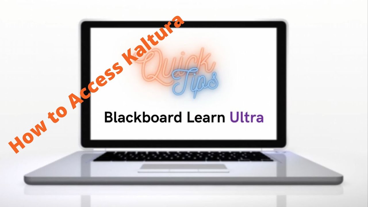 Quick Tips Blackboard Ultra: Kaltura, How to Access - YouTube