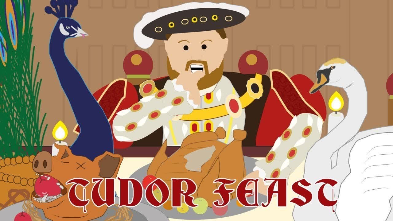 What did Henry VIII eat? Tudor Feast - YouTube