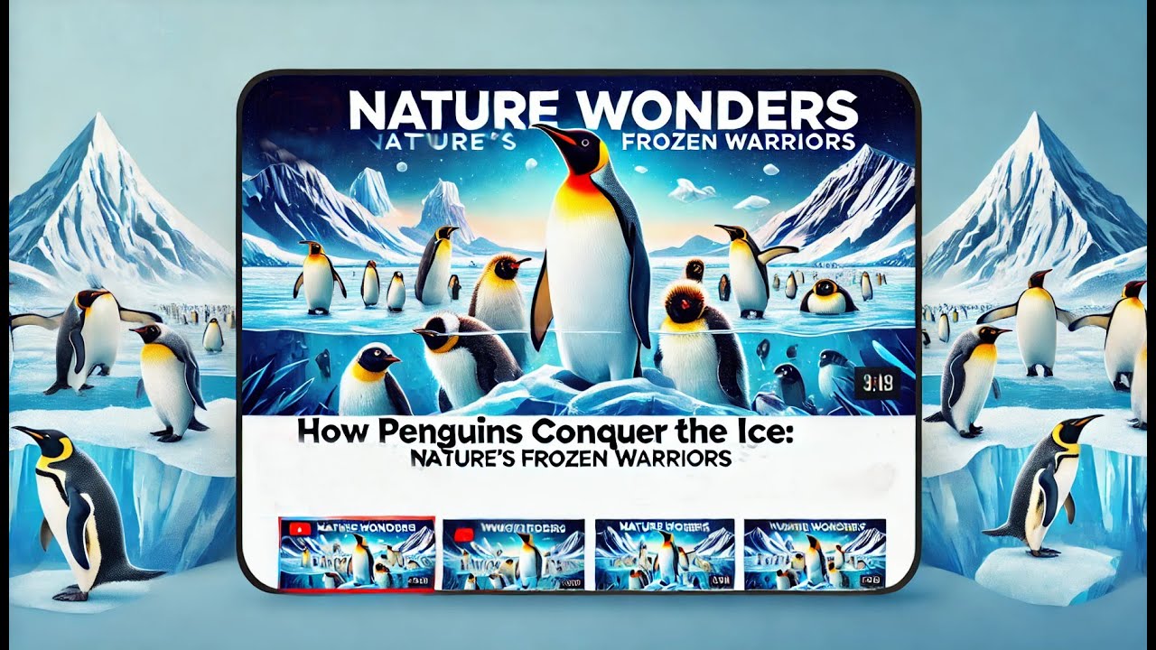 How Penguins Conquer the Ice: Nature's Frozen Warriors - YouTube