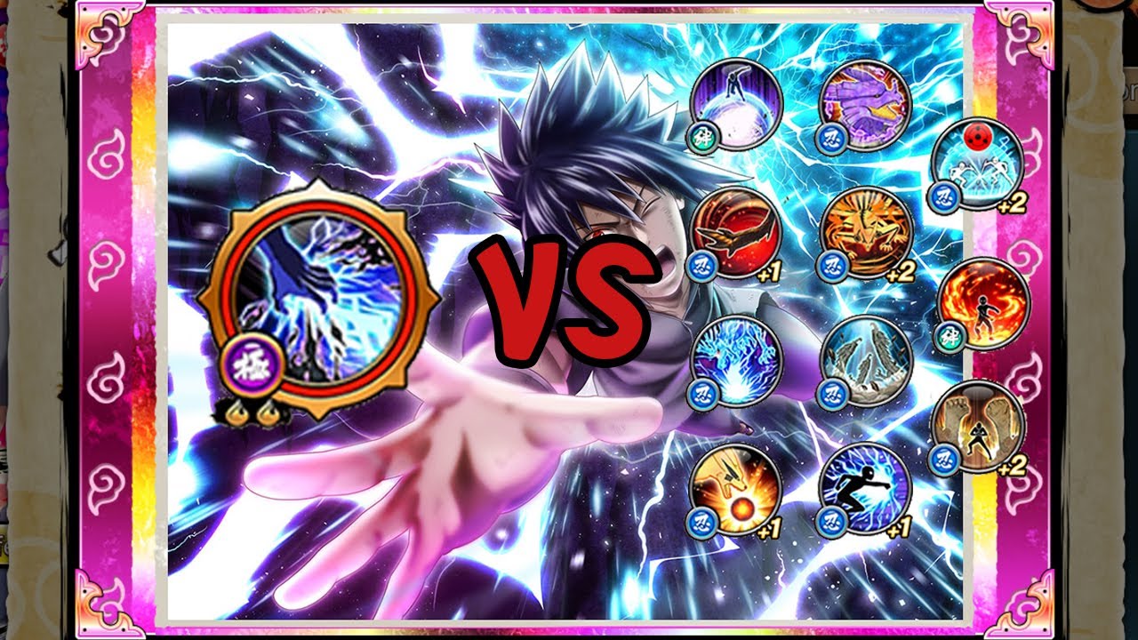 NxB NV: Sasuke Uchiha (TFS) Jutsu (Chidori Flame Control: Conclusion) 🆚 ...