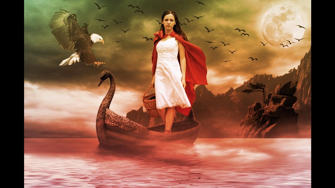 Girl on a Boat Manipulation Fantasy Effect - Photoshop Tutorial - YouTube