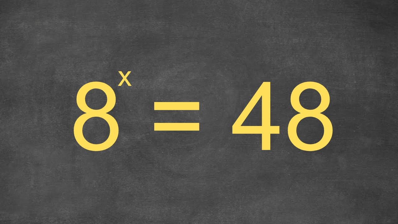 A Nice Exponent Problem X 👇 Youtube 5773