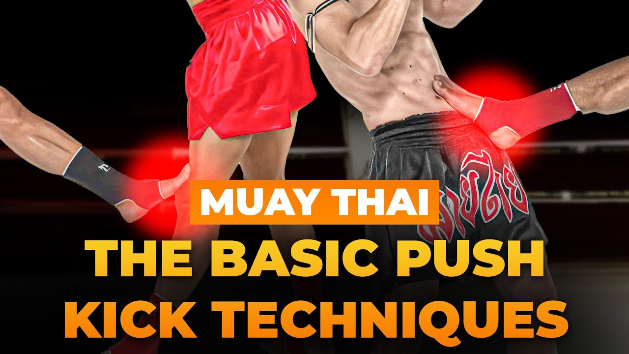 MUAY THAI PUSH KICK Techniques – The BASICS! | Training at Home 2025 ...