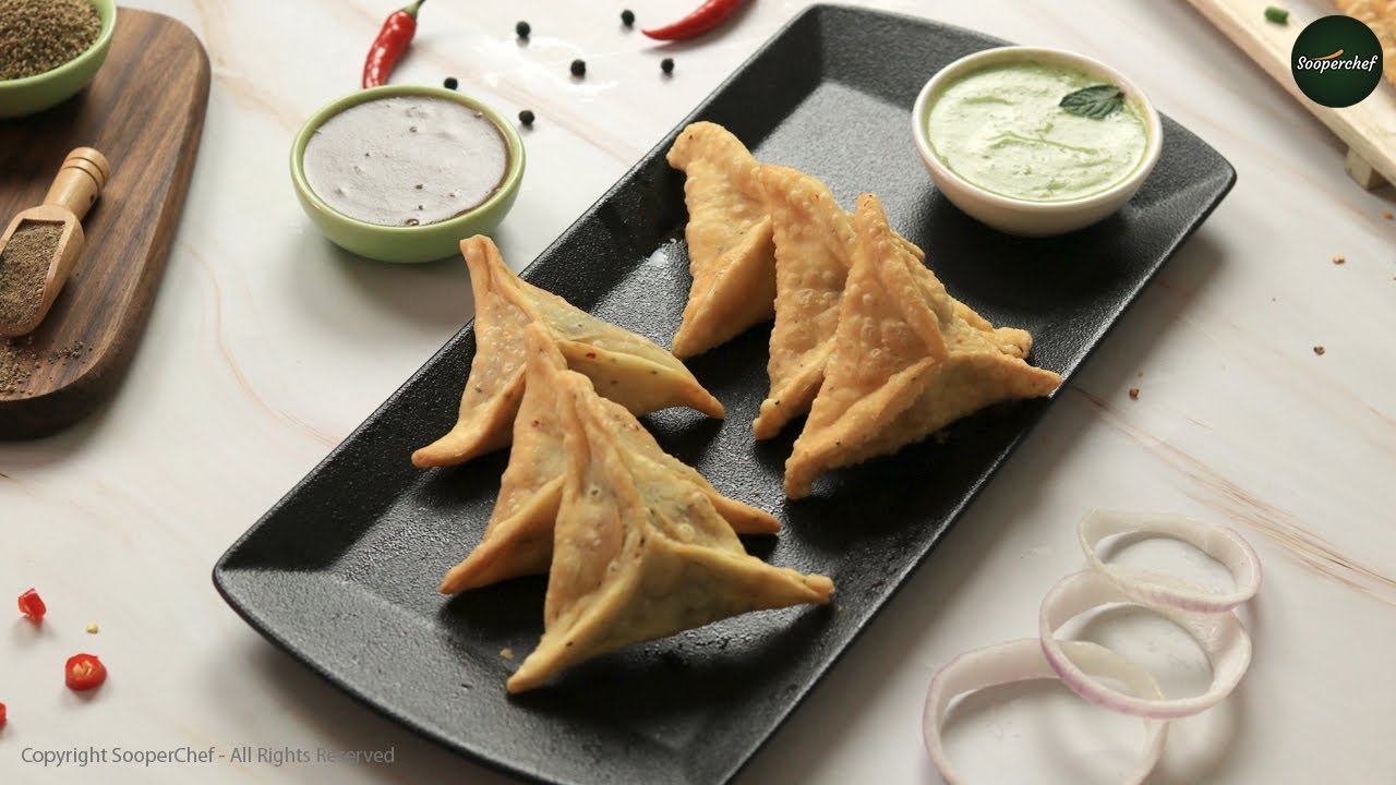 Chicken Star Samosa Recipe By SooperChef (Ramzan Recipe) - YouTube