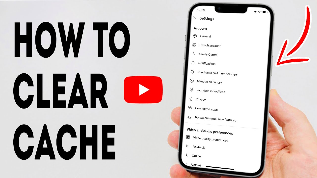How To Clear YouTube Cache On iPhone - Full Guide - YouTube