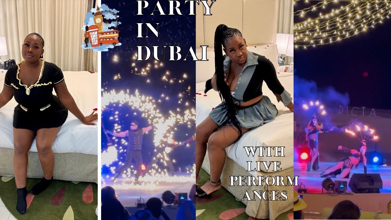 Birthday in Dubai |live performances | belly dancers - YouTube