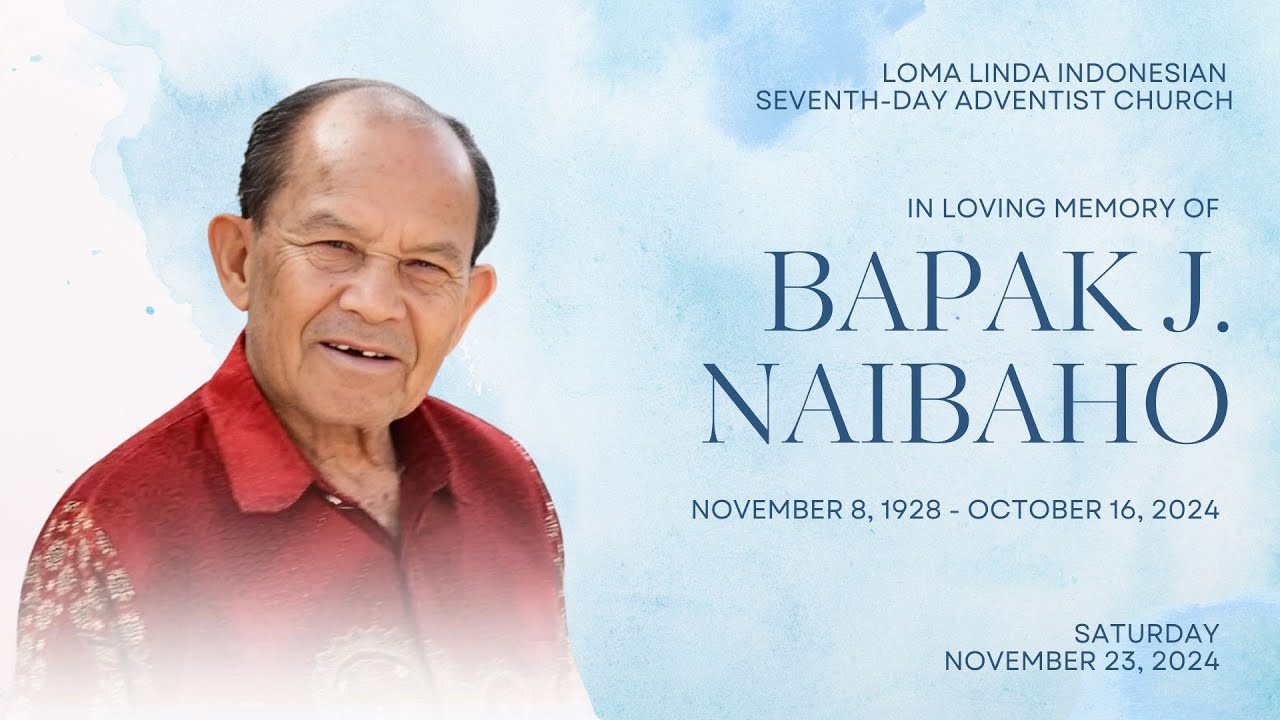 Memorial Service of Bapak J. Naibaho - YouTube
