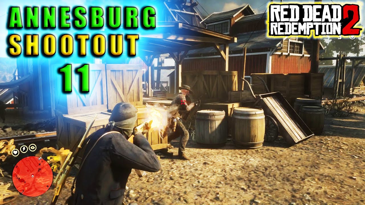 RDR2 - Annesburg SHOOTOUT (Part 11) - YouTube