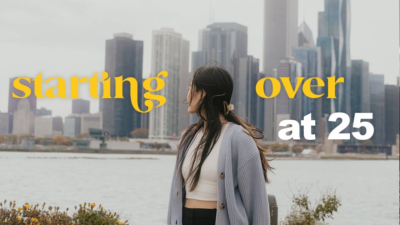 Starting over at 25 | lessons I learned in my early twenties - YouTube