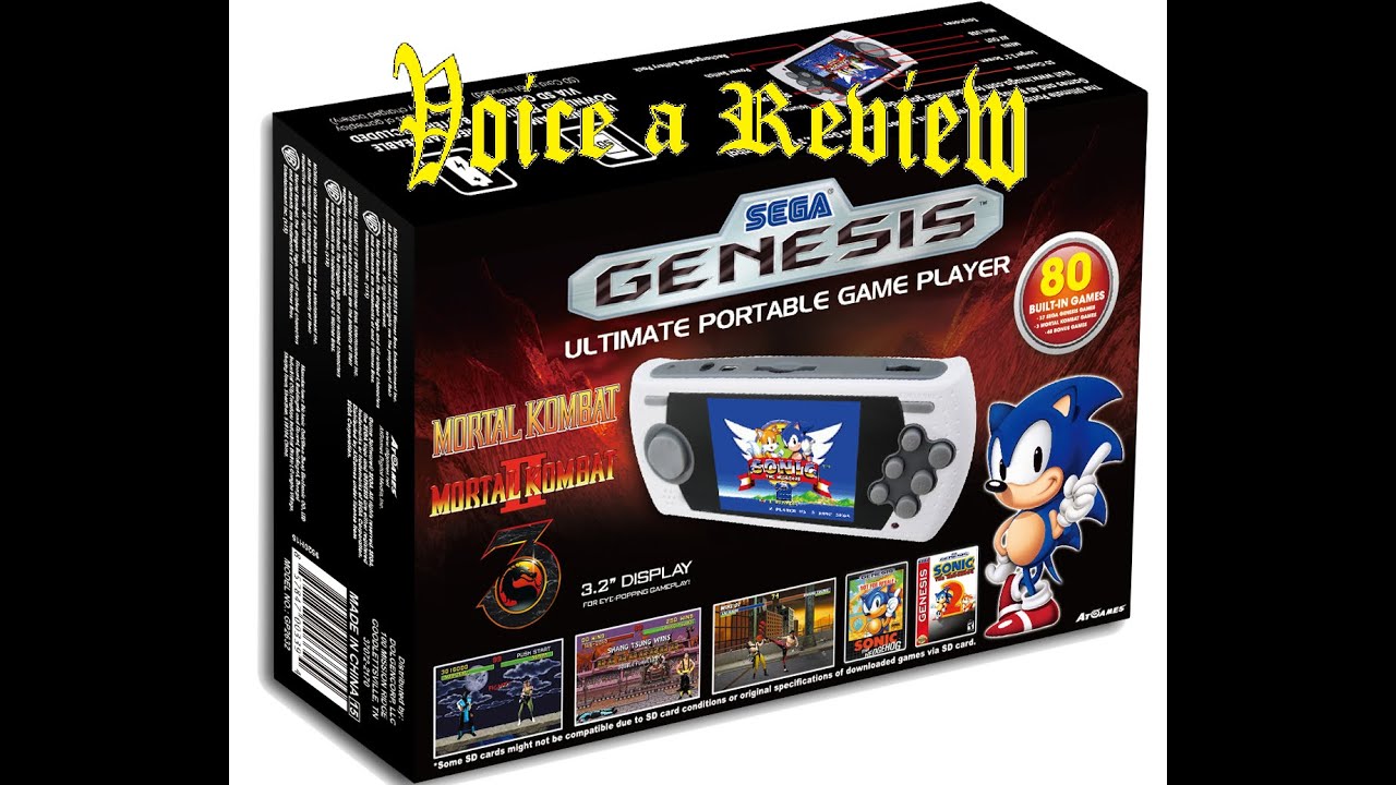 Voice a Review: Episode 31 - AtGames Sega Genesis Ultimate Portable ...