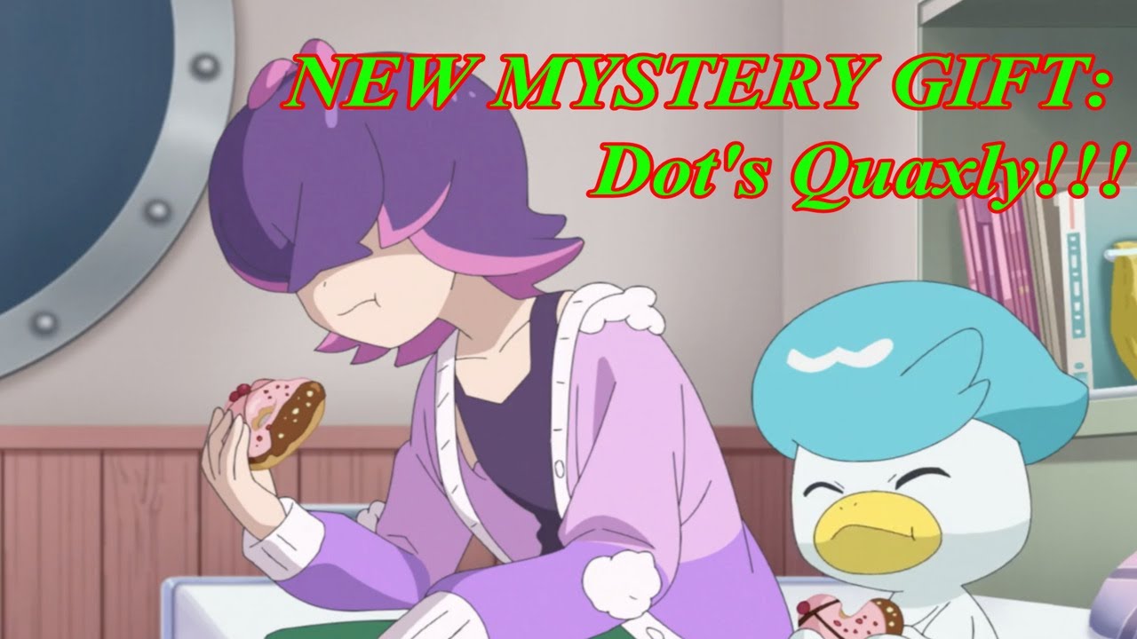 Dot's Quaxly Mystery Gift Pokemon Scarlet:Violet - YouTube