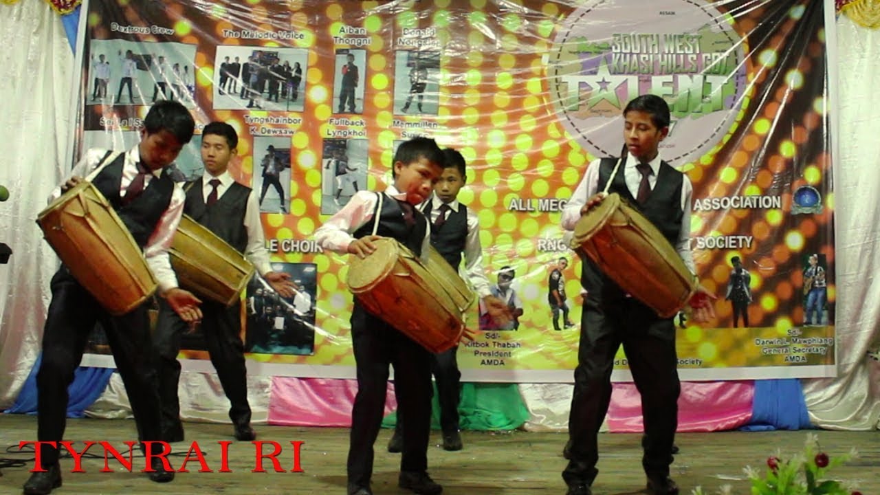 Traditional Khasi Drum - YouTube